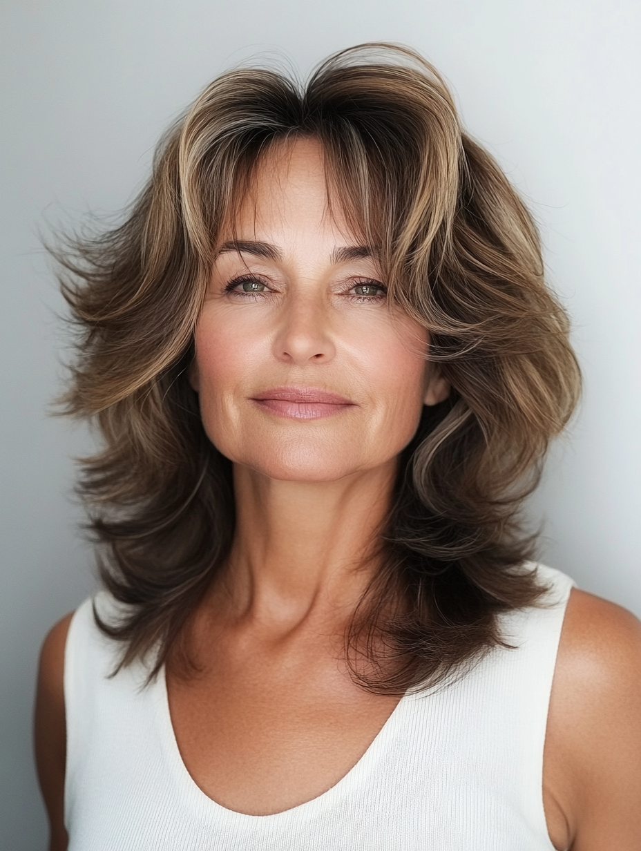 Timeless Elegance: 22 Medium-Length Hairstyles for Women Over 60 ...