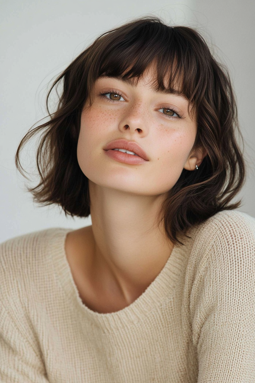 25 Flattering French Bob Haircuts for Thin Hair: Timeless and Chic ...